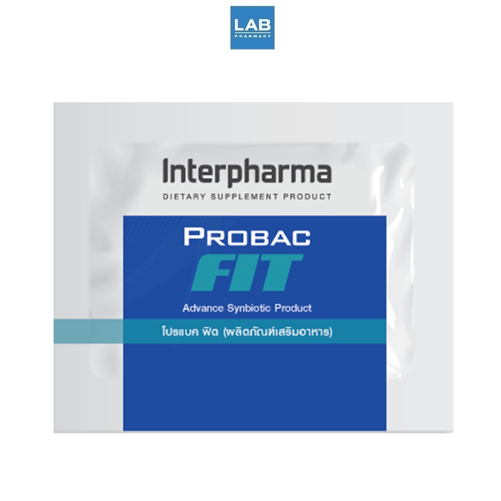 Interpharma Probac Fit 30s - LAB Live Healthy